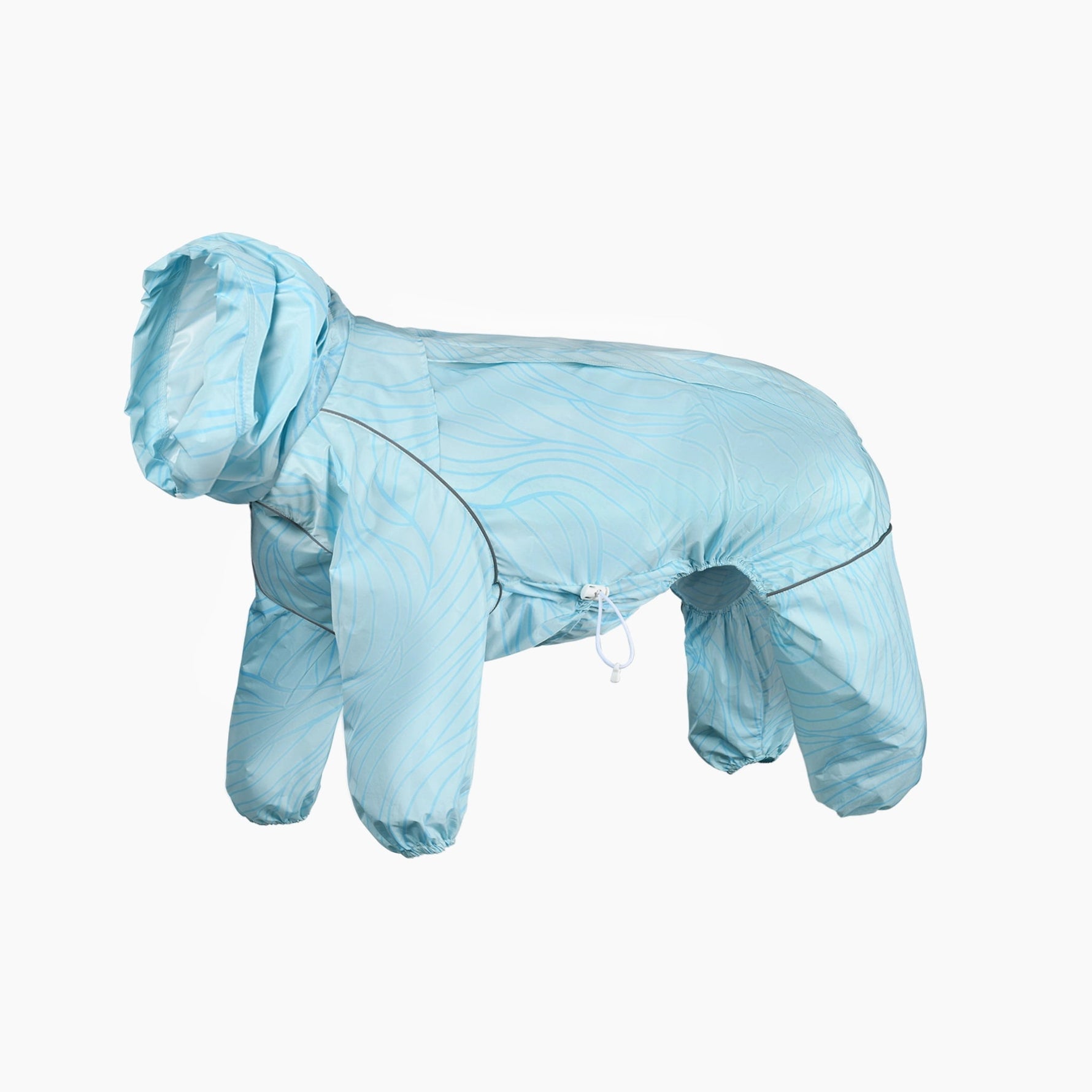 Waterproof Full Coverage Dog Raincoat for Large Breeds by WOOFESSENTIAL