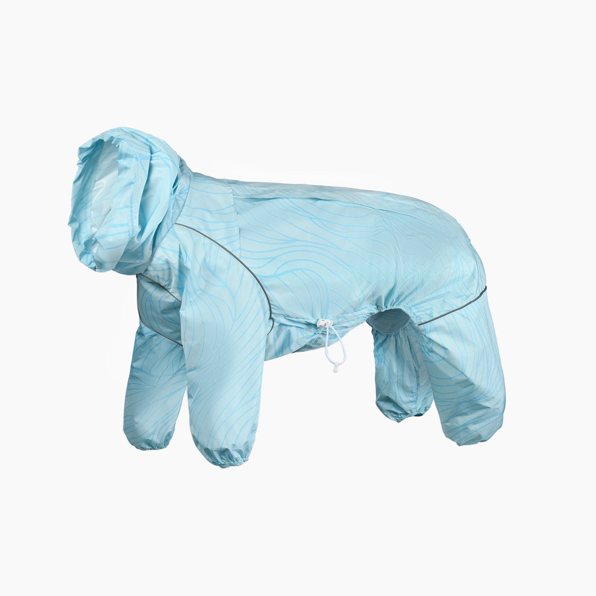 Waterproof Full Coverage Dog Raincoat for Large Breeds by WOOFESSENTIAL